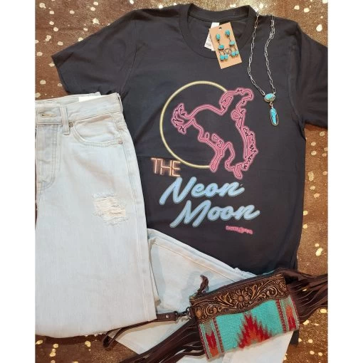 These chrismas gift Neon Moon Tee are fashion, by Western Cowboy ...